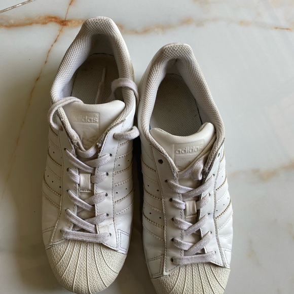 adidas | Shoes | Adidas Classic White Shell Toe Sneakers | Poshmark